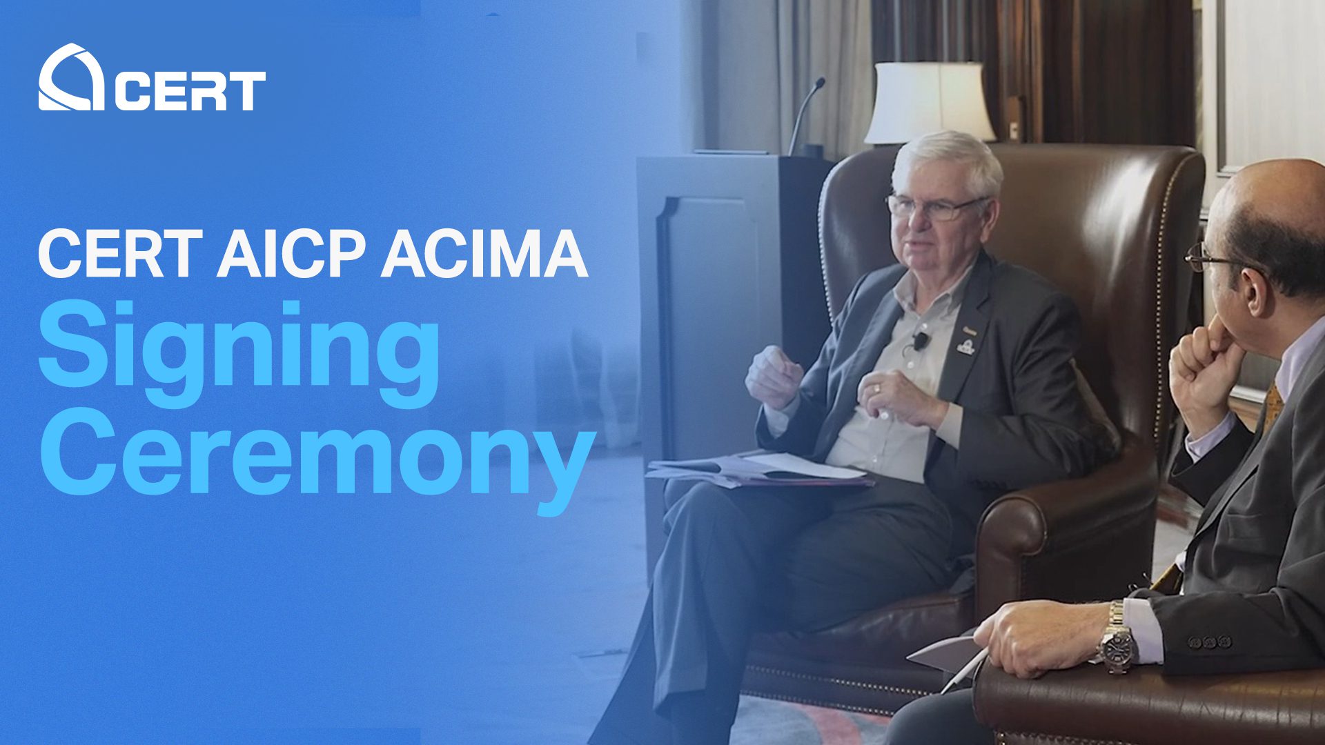 CERT_AICPA_CIMA Signing Cermony - CERT